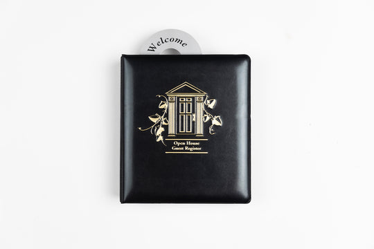 SMALL OPEN HOUSE GUEST REGISTER - BLACK – ABoR REALTOR® Store